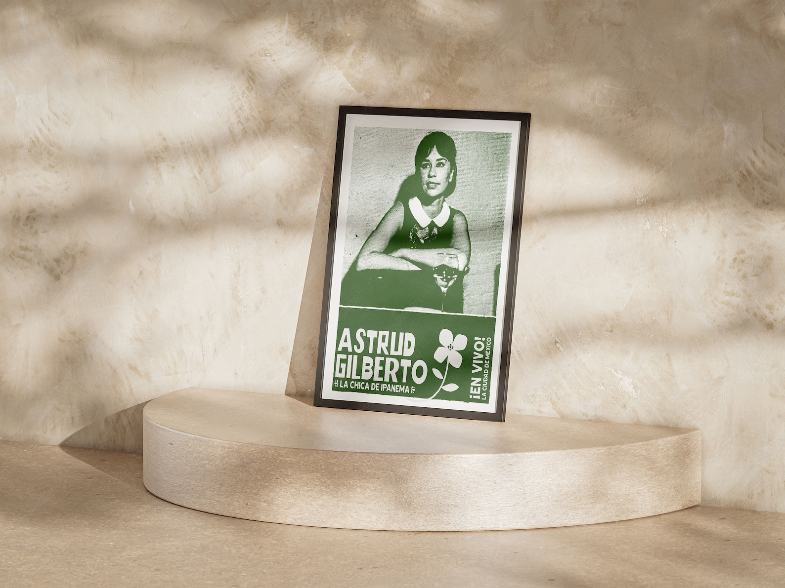 Astrud Gilberto Poster | Girl From Ipanema | Bossa Nova Concert ...