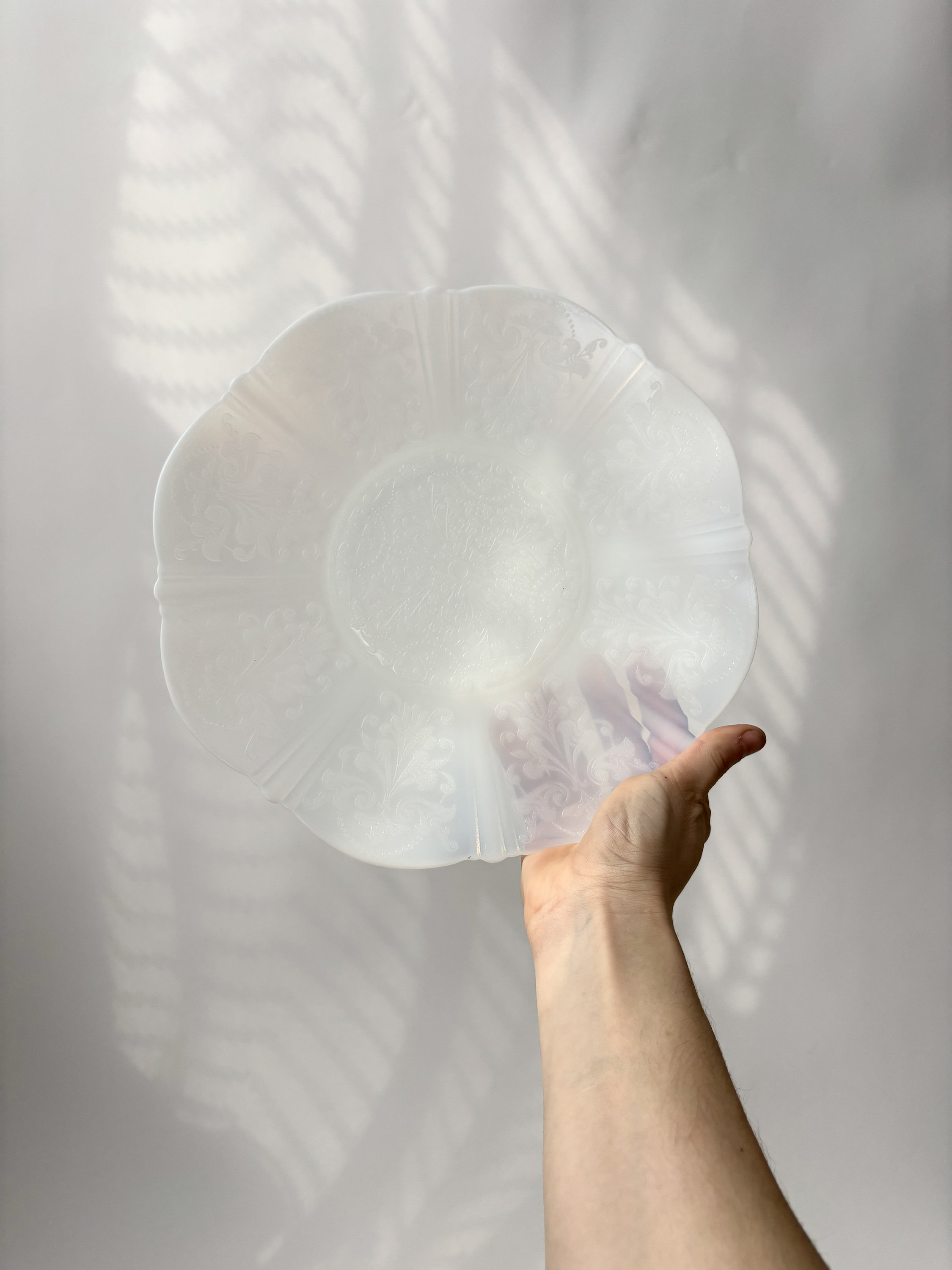 Vintage Macbeth Evans American Sweetheart Pattern Monax Moonstone ...