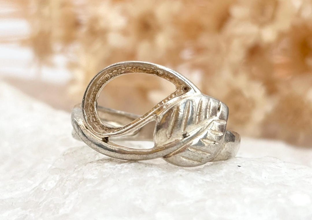 Foliage | Autumn Themed Swirly Ornate Cute Statement Style 925 Sterling ...