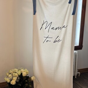 Welcome Sign for Mama to Be, Personalized Fabric Mama to Be Sign ...