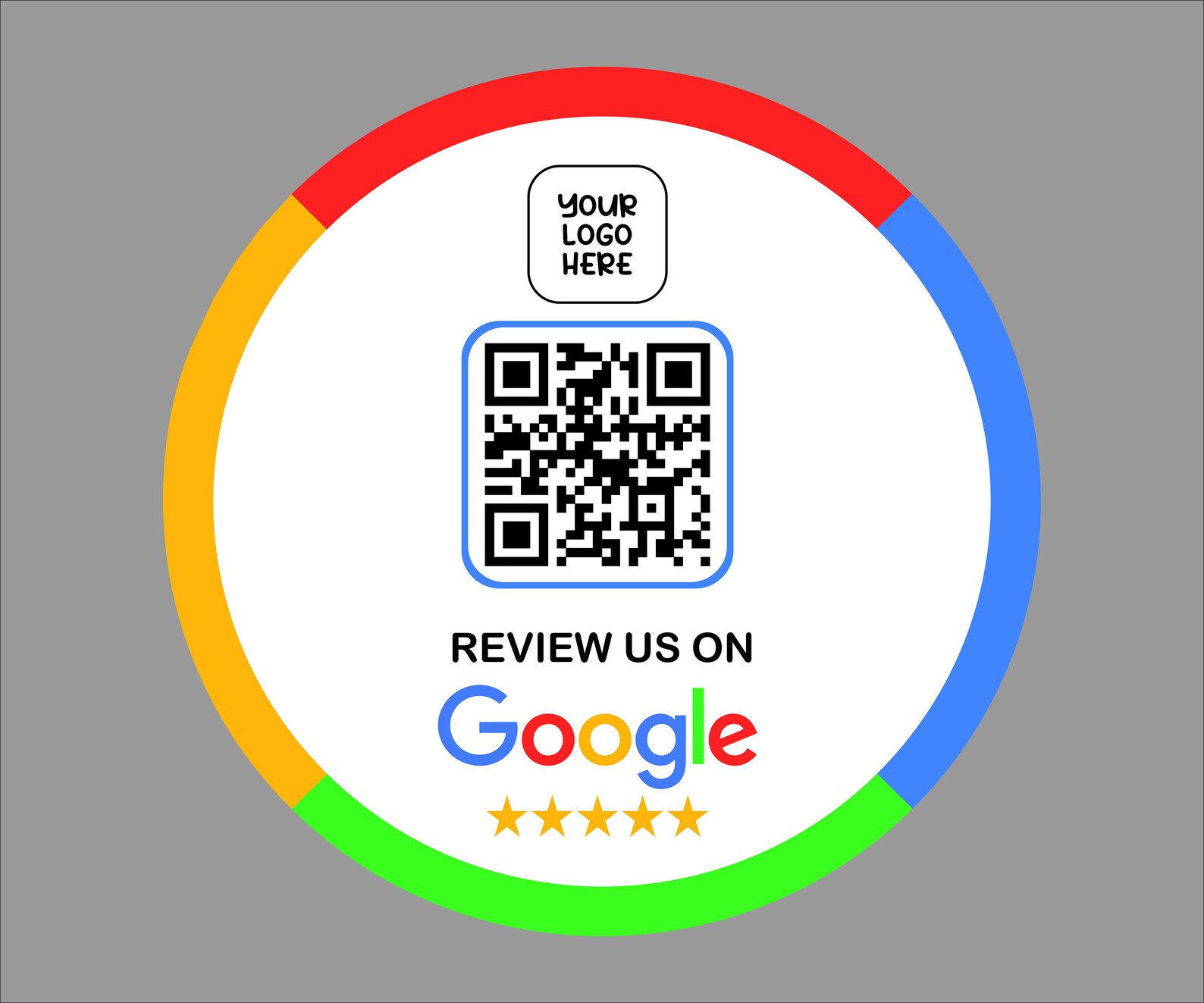 Review Us on Google Sticker With QR Code for Your Shop or Restaurant - Etsy