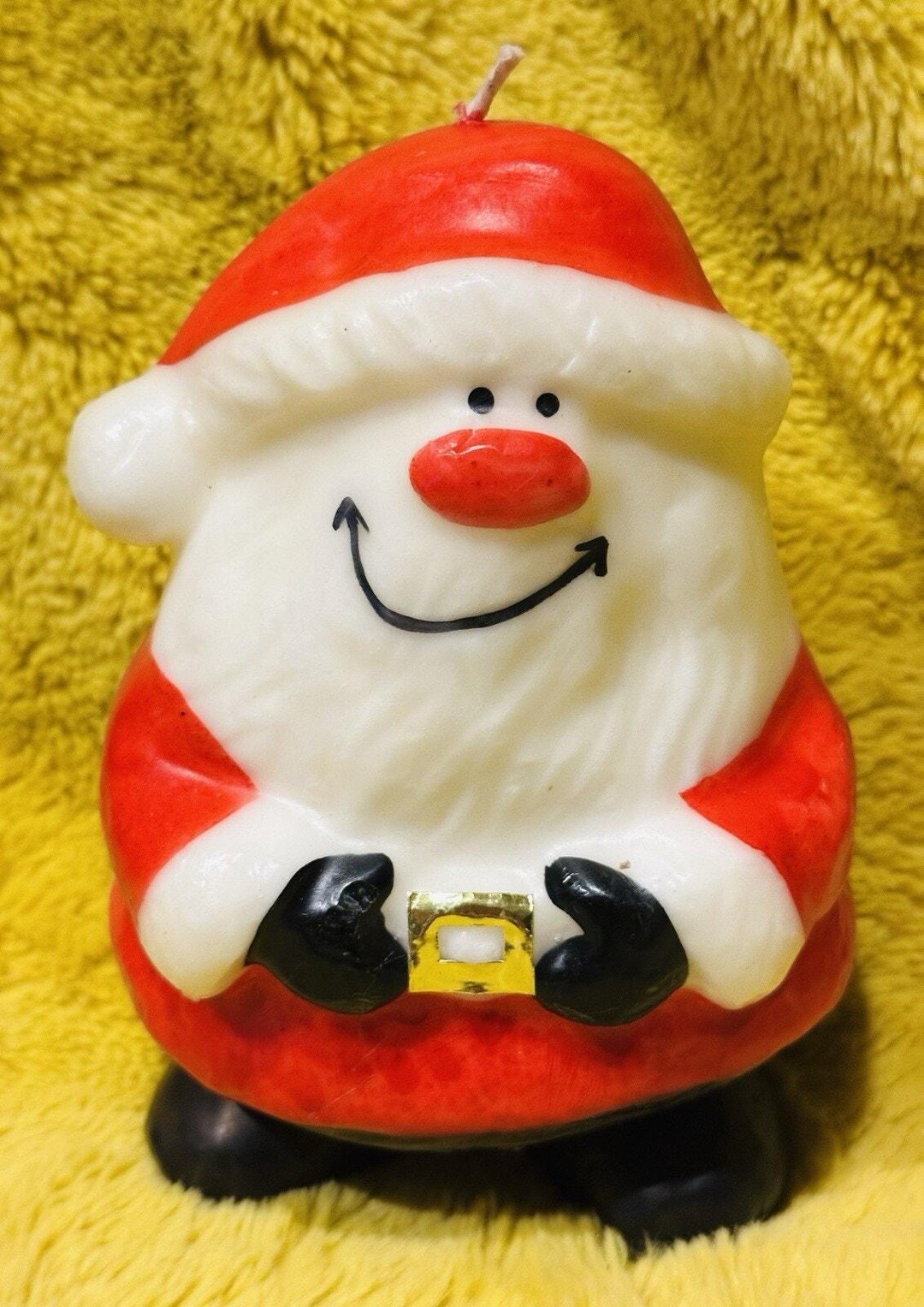 VTG Novelty Santa Claus Candle Christmas Holiday Decor Retro Festive ...