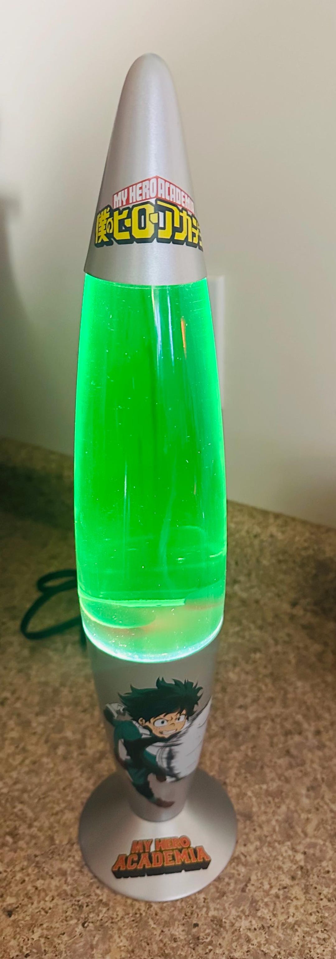 My Hero Academia Deku Motion Lamp Lava Lamp Character Izuku Midoriya ...