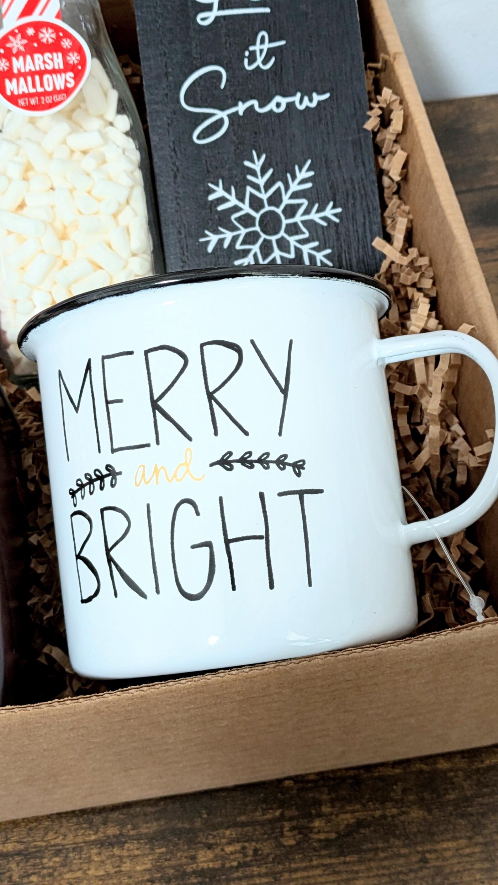 Christmas Gift Box/holiday Gift/cozy Gift Box/hot Chocolate Box/hygge ...