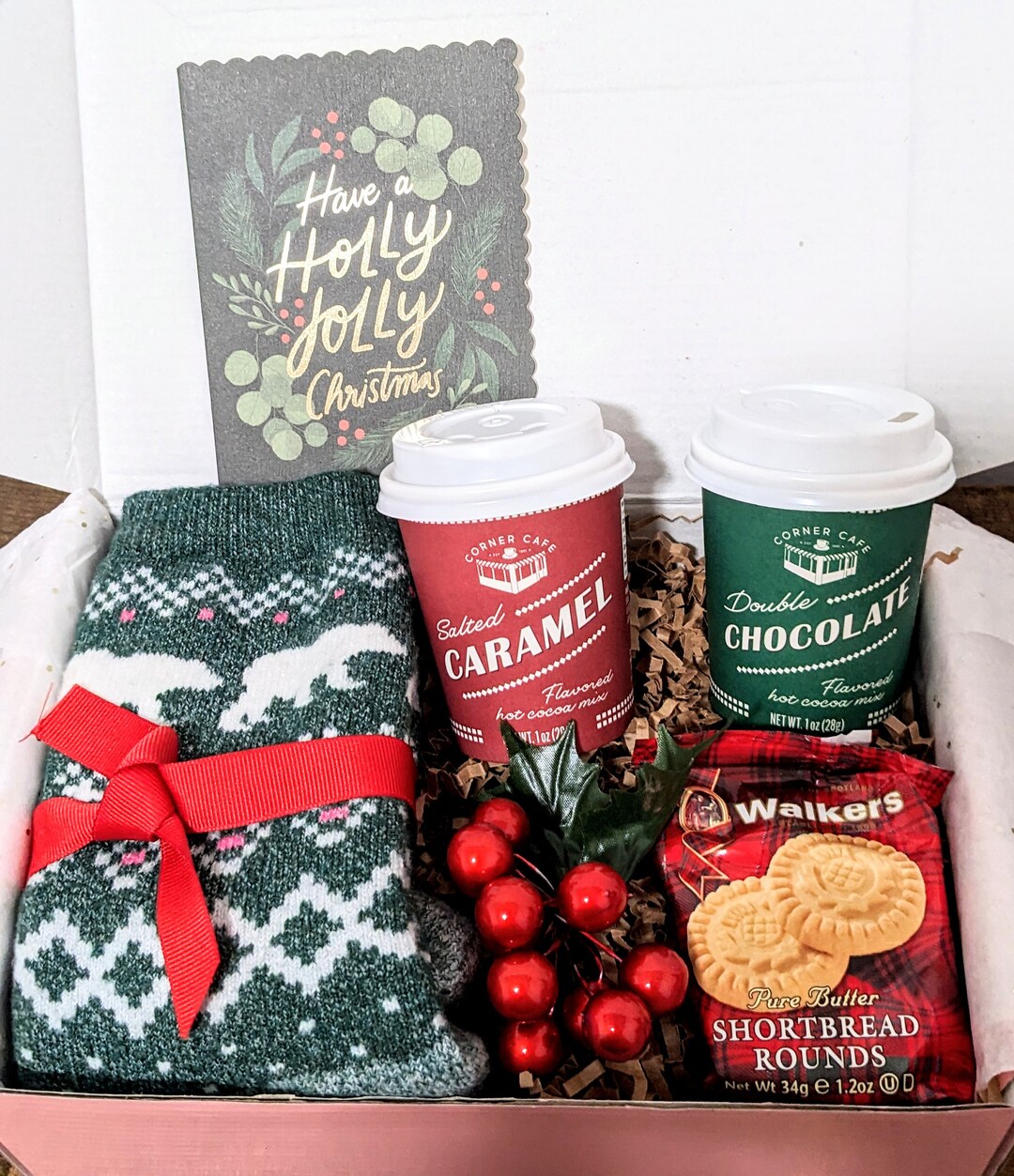 Christmas Gift Box/holiday Gift/cozy Gift Box for Her/hot Cocoa Box ...