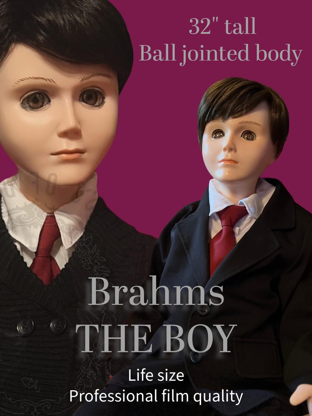 Brahms the Boy Life Size Doll - Hand Made. Film Accurate. Professional ...