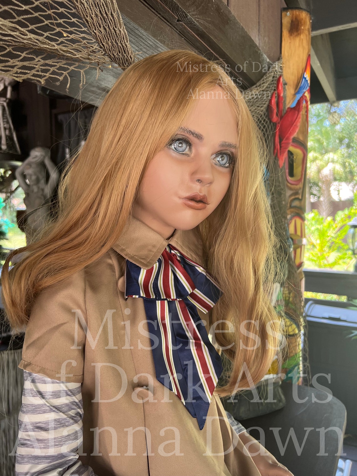 M3gan Doll Life Size 1 1 Scale 4ft 2in Fully Posable Life Like Ball