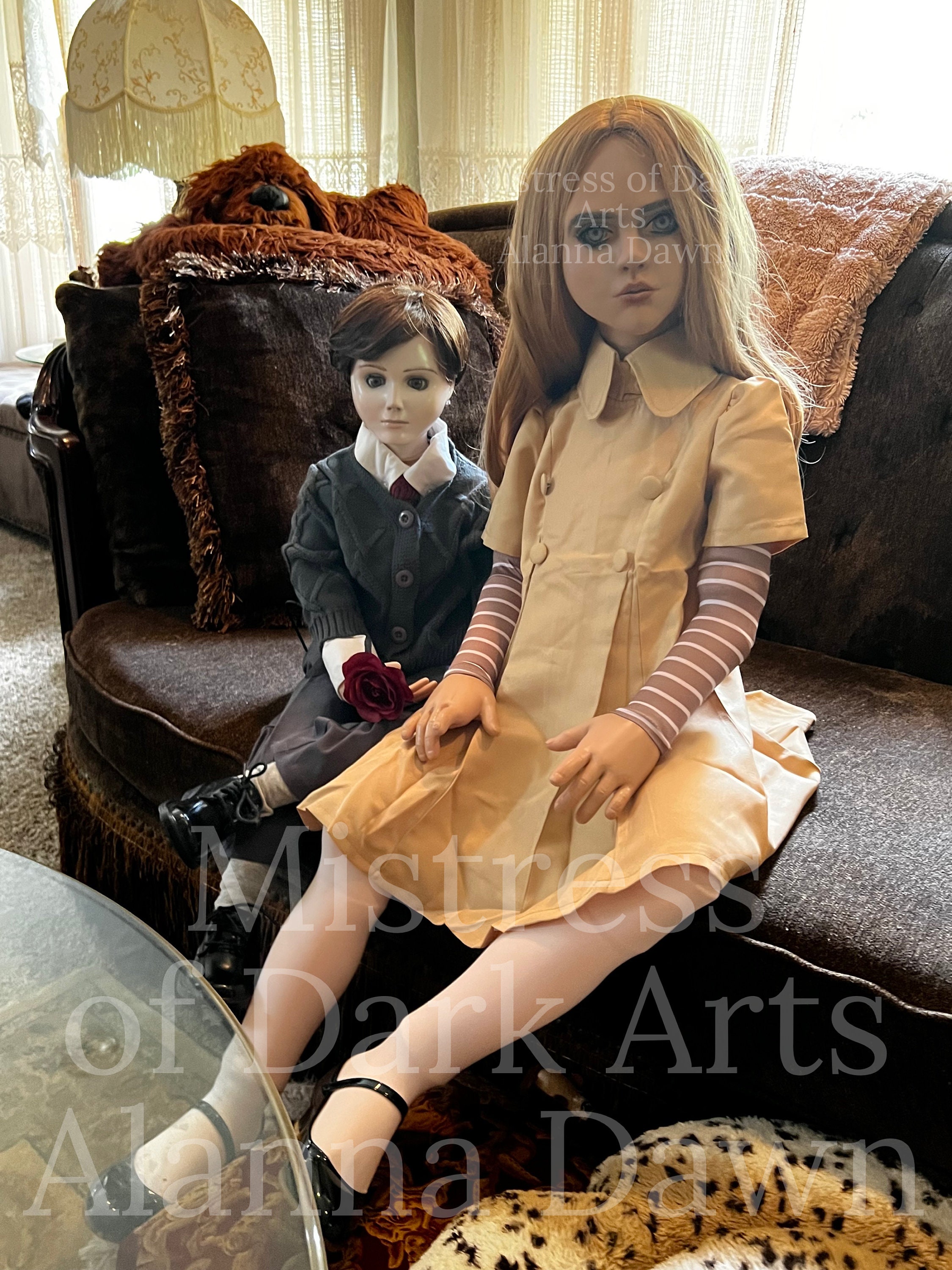 M3GAN Doll LIFE SIZE 1:1 Scale. 4ft 2in Fully Posable Life-like Ball ...
