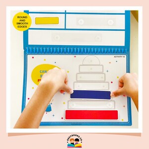 My First Busy Book Assembled Printed Preschool Activities Homeschool ...