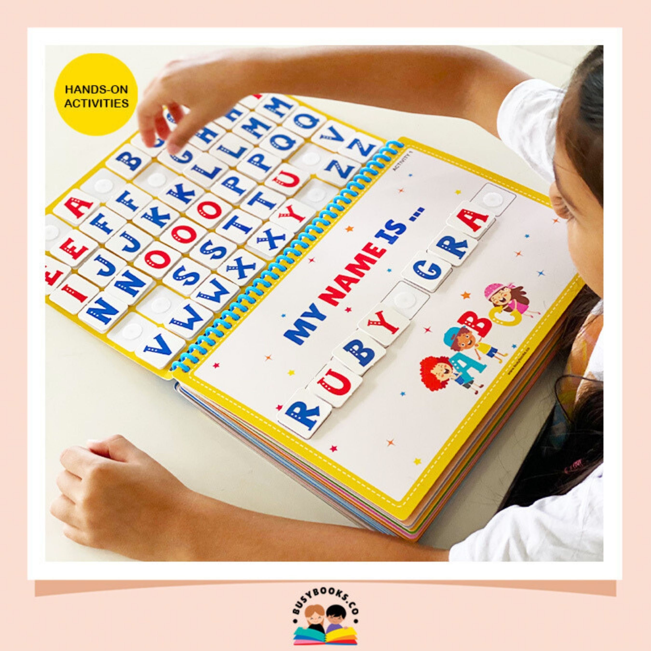 My First Busy Book Assembled Printed Preschool Activities Homeschool ...