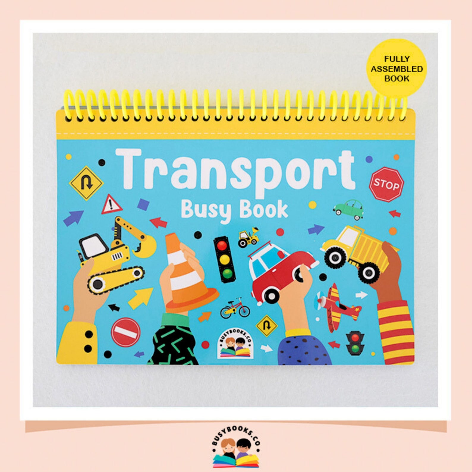 Transport Busy Book Printed and Assembled Preschool Activities ...