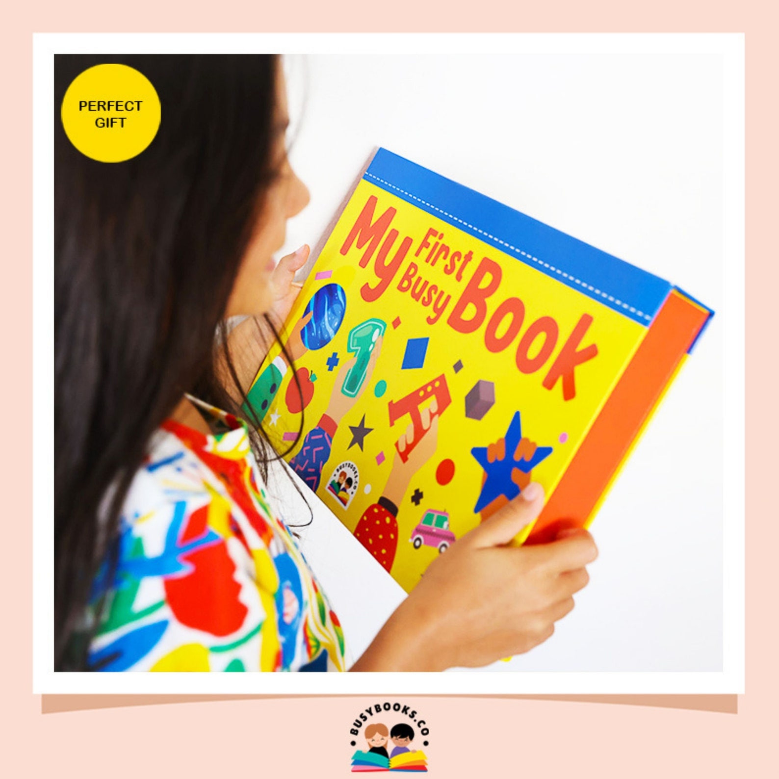 My First Busy Book Assembled Printed Preschool Activities Homeschool ...