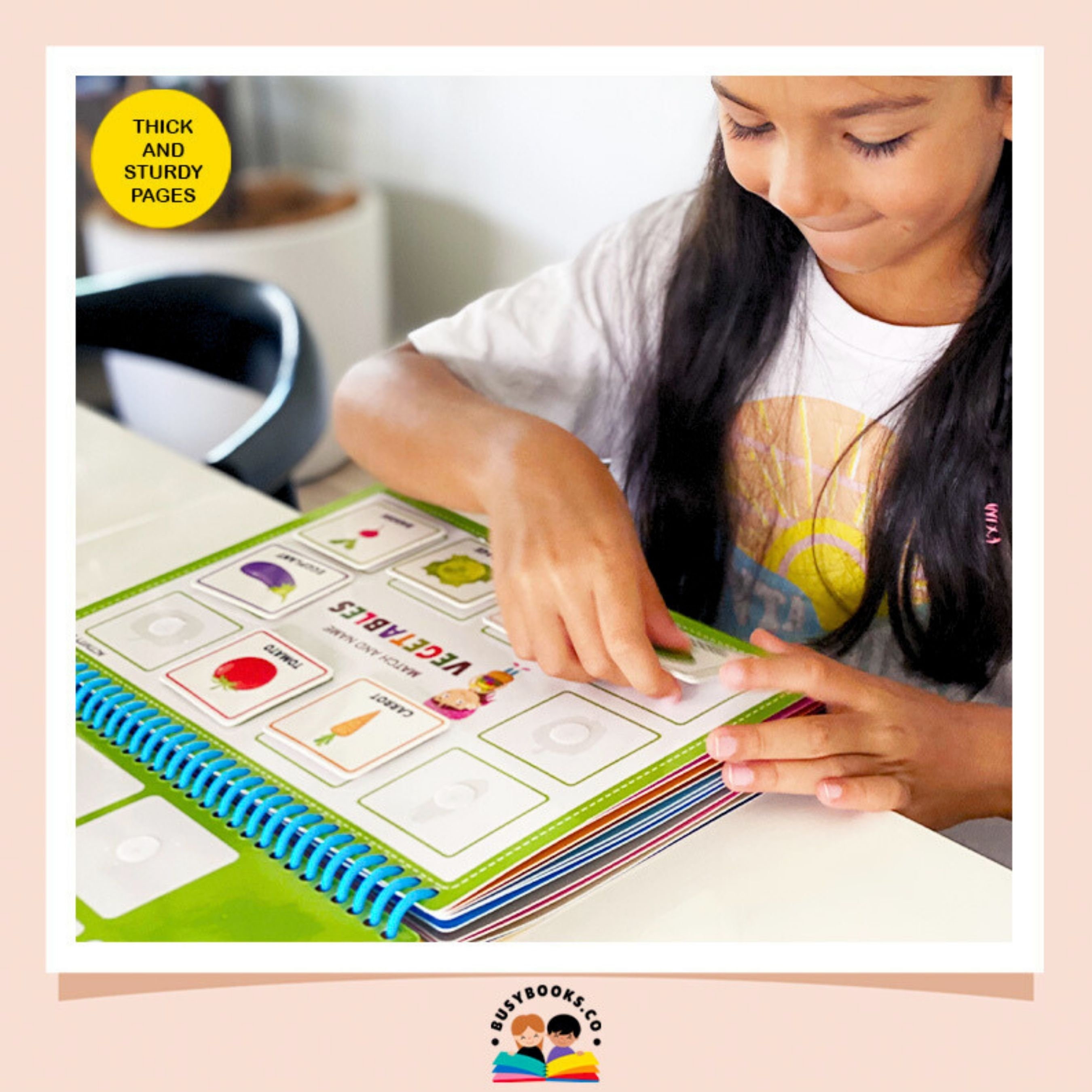 My First Busy Book Assembled Printed Preschool Activities Homeschool ...