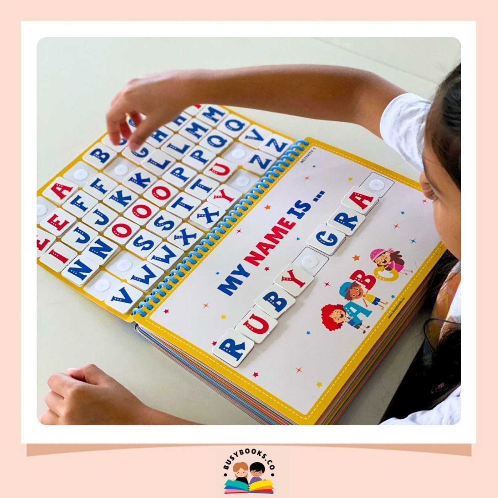 My First Busy Book Printable Preschool Toddler Activities Homeschool ...