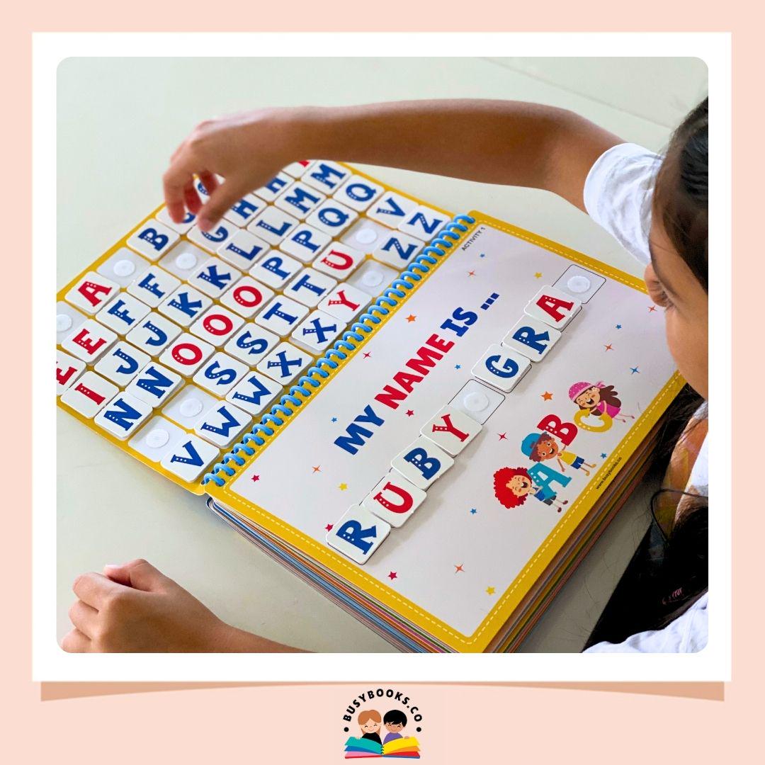 My First Busy Book Printable Preschool Toddler Activities Homeschool ...