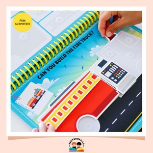 Transport Busy Book Printed and Assembled Preschool Activities ...