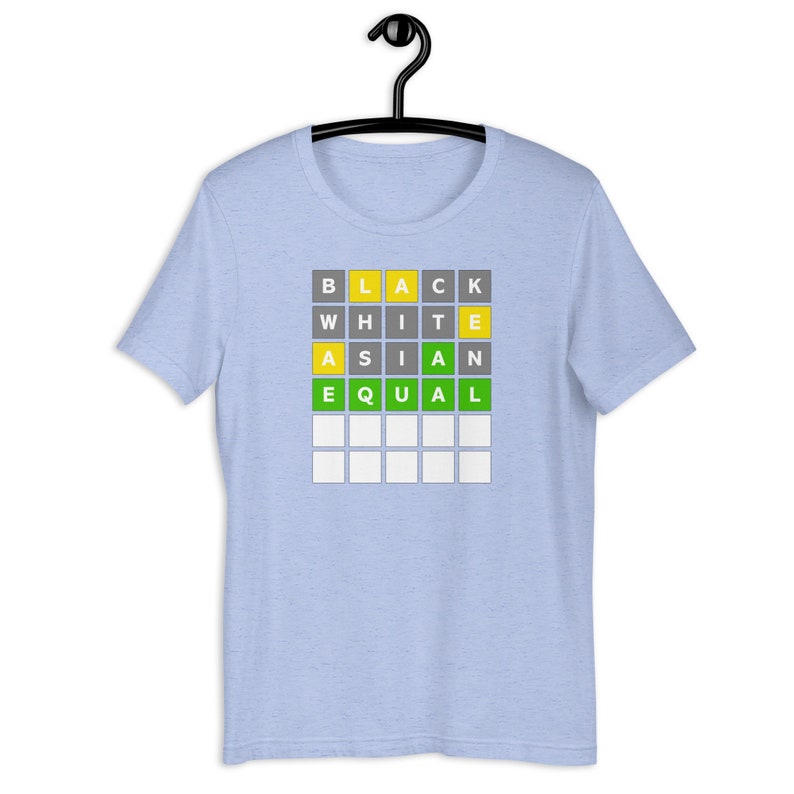 Equality Puzzle Inspired by Wordle Short-sleeve Unisex T-shirt - Etsy