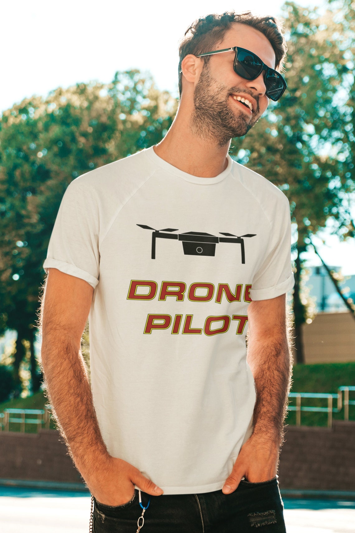 Drone Pilot Short-sleeve Unisex Adult Man or Woman T-shirt - Etsy