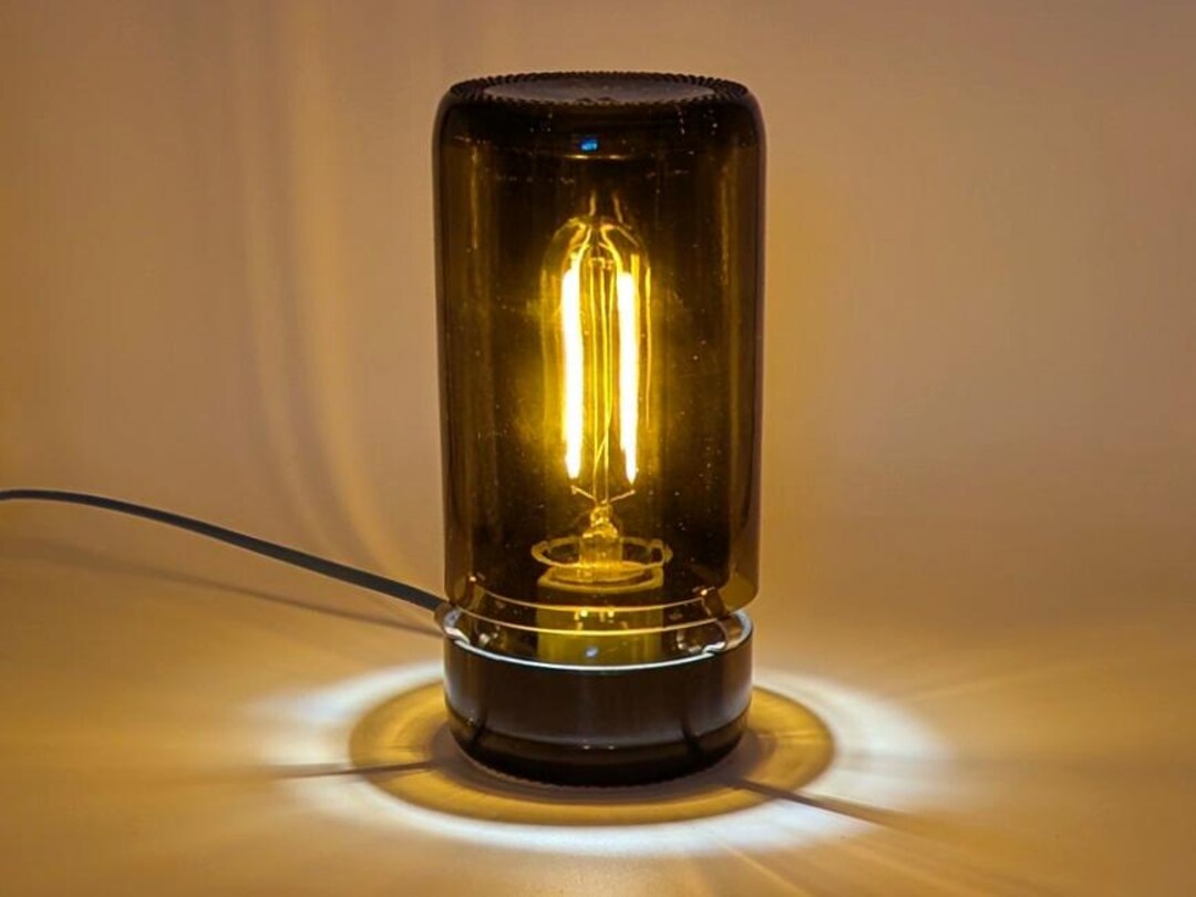 CAPSULE Lamp -- Handmade From Repurposed Glass - Etsy