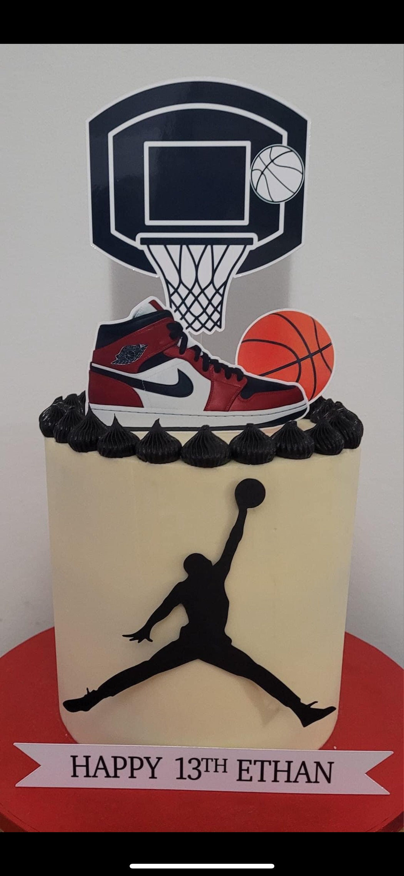 Basketball Themed Cake Topper Set sent From UK - Etsy