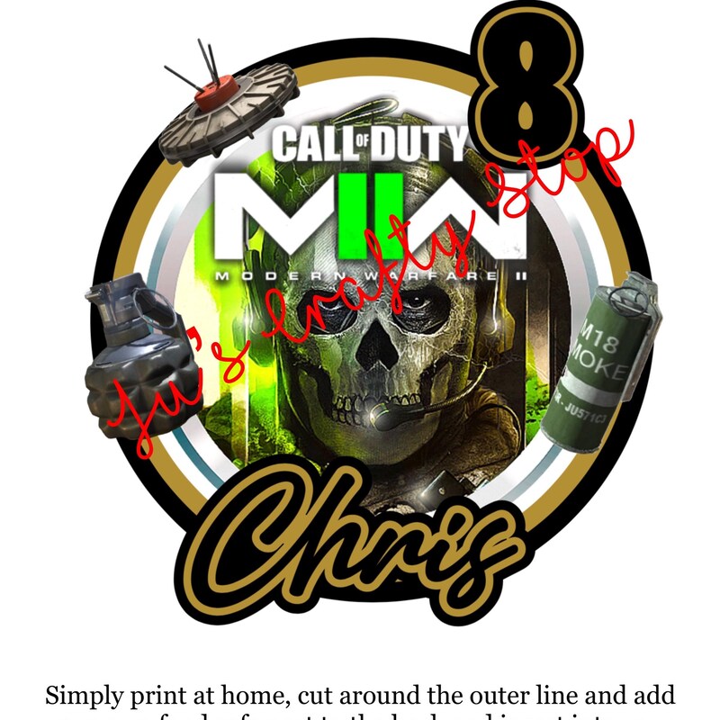 Call of Duty Decor - Etsy