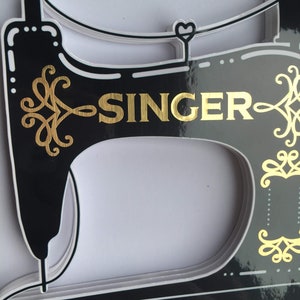 Sewing Machine Themed Cake Topper - Etsy