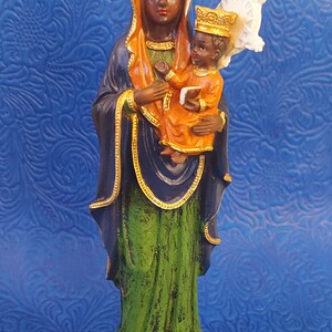 Ezili Danto Statue Erzulie Dantor Lwa Loa Figure 8" Santa Barbara ...