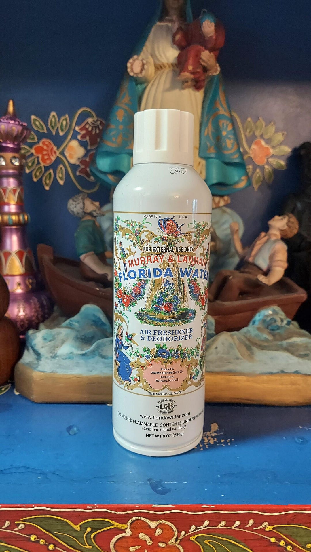 Florida Water SPRAY Aerosol Colonia Espiritual Spiritism Misa Boveda ...