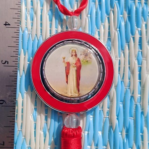 Saint Orisha Car Mirror Pendants Caridad Oshun Shango Sta Barbara ...