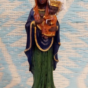 Ezili Danto Statue Erzulie Dantor Lwa Loa Figure 8" Santa Barbara ...