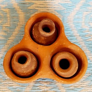 Marassa Vodou Clay Altar Twins PLAT MARASSA 3 BOUCHES Lwa Loa Vodun ...