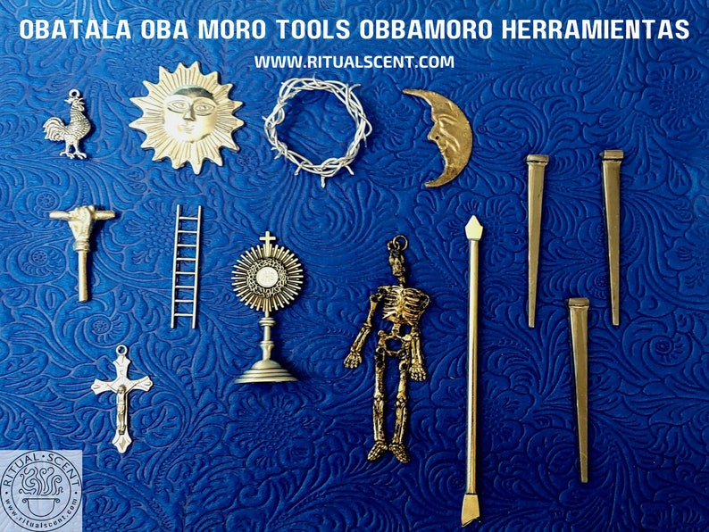 Obatala Oba Moro Tools Herramientas Obbamoro Orisha Funfun Sopera ...