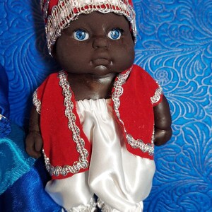 Ibeji Dolls Twins Jimagua Munecas Dressed Doll Sopera Bellis Ibeyis ...