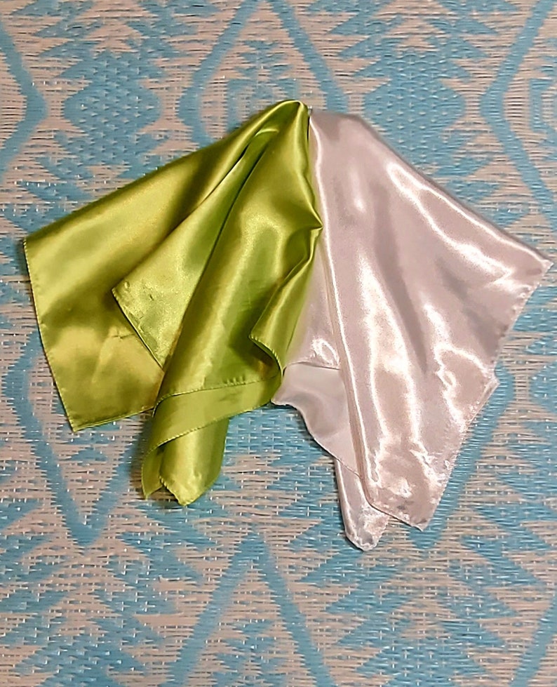 Mouchwa Vodou Scarf for the Lwa Loa Haitian Vodun Spirit Satin Silk ...