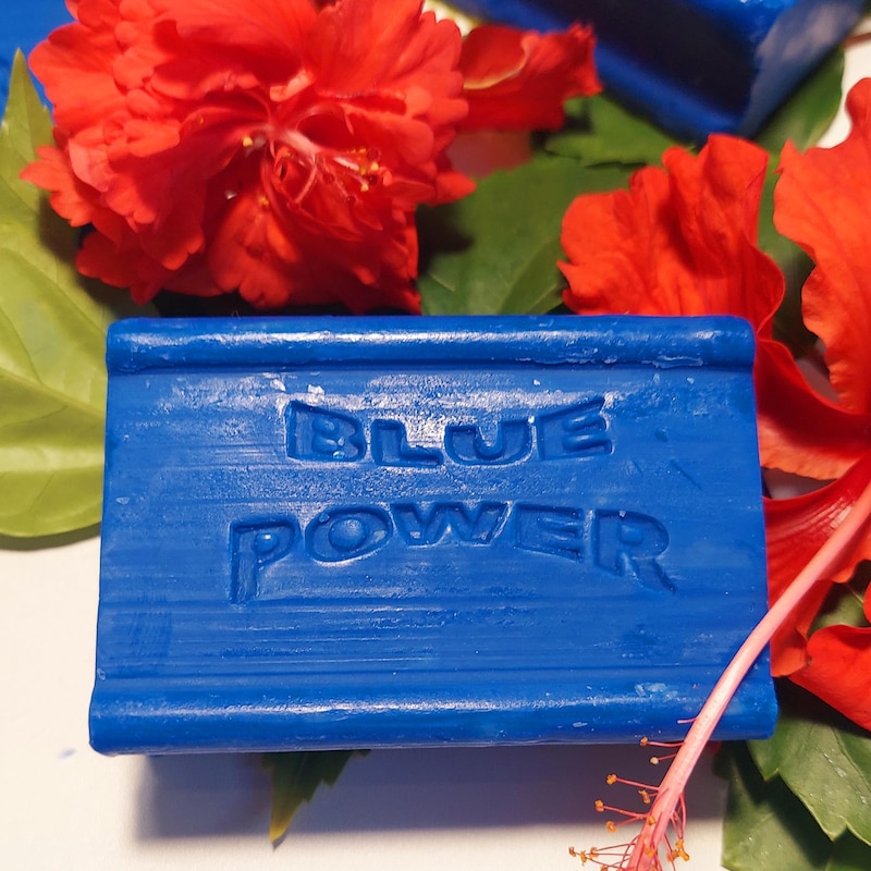 Blue Soap - Etsy