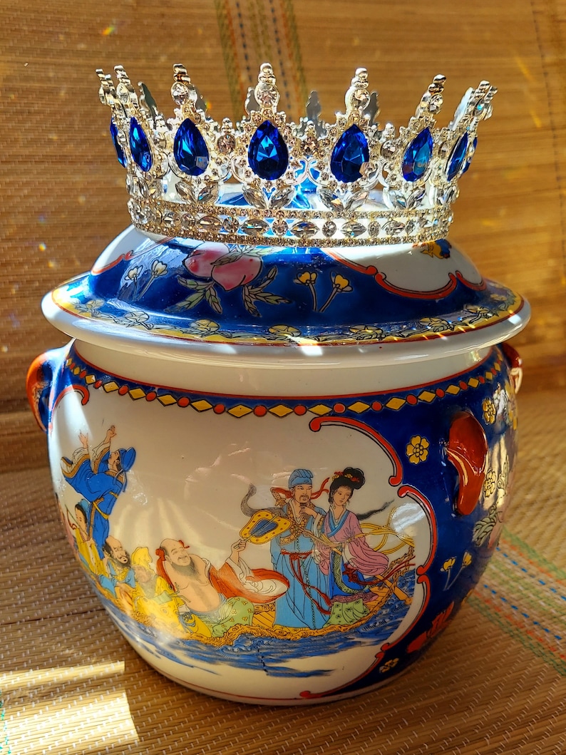Orisha Crown Metal & Gemstone Obatala Oshun Oya Yemaya Ade Osha ...