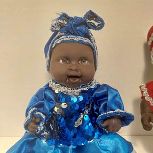 Ibeji Dolls Twins Jimagua Munecas Dressed Doll Sopera Bellis Ibeyis ...