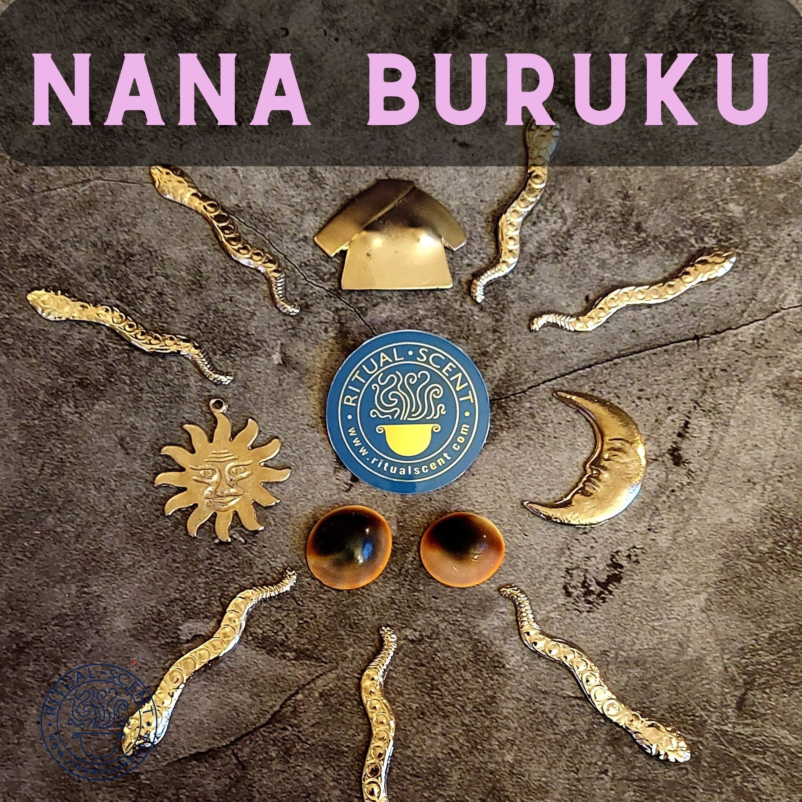 Nana Buruku Silver Metal Orisha Tools Babalu Arara Herramientas De ...