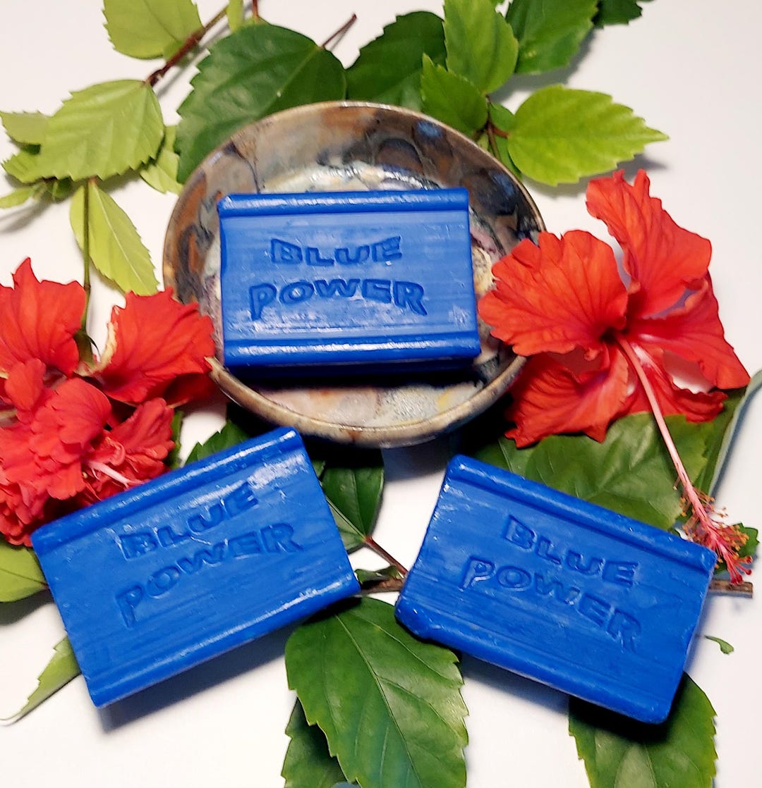 Blue Soap, Añil Waji, Indigo Bluing Bar for Bóveda Spiritism, Orisha ...