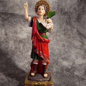 San Pancracio Saint Pancras Statue 9 Inch Figurine Resin Statue ...