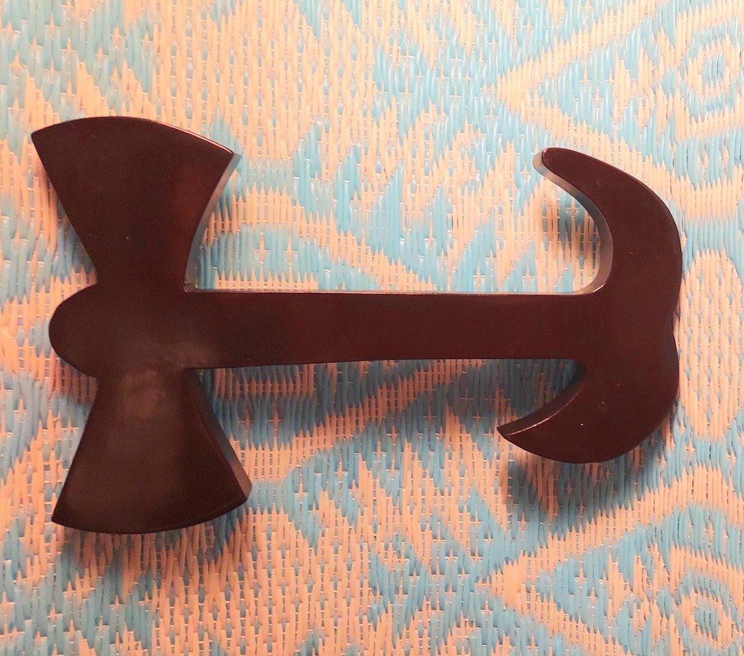 Shango Crown Chango Batea Axe Brass Corona Oshe Piedra Rayo Thunder ...