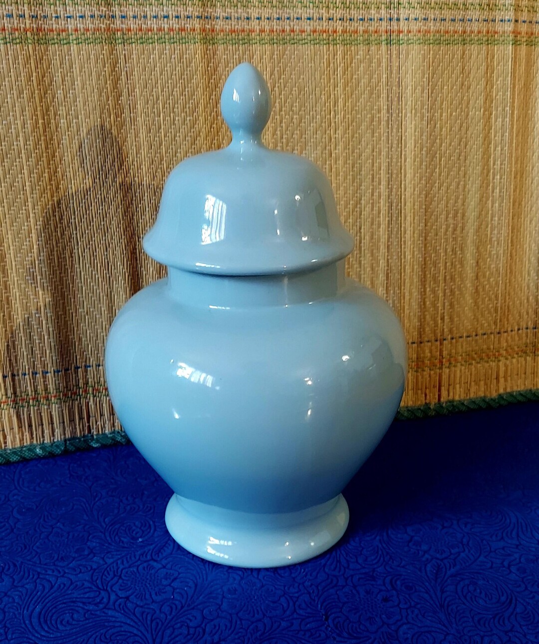 Blue Sopera Orisha Medium Tureen Pot Inle Erinle Abatan Olosa Jar Urn ...