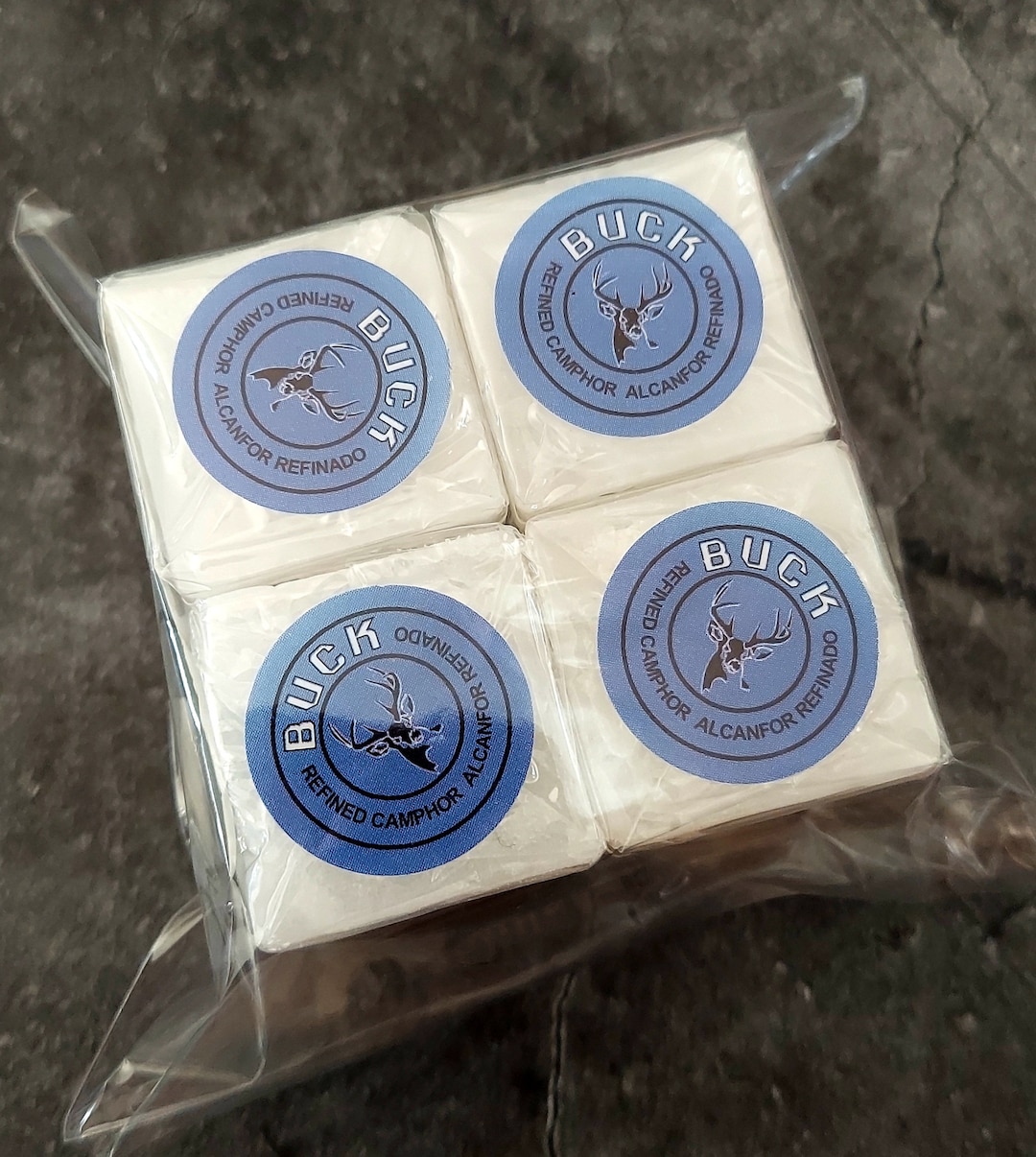 Camphor Alcanfor Blocks for Spiritual Use (4 X 4) Tabletas 100% Natural ...