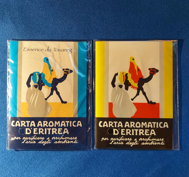 Carta Aromatica Italian Incense Paper, Handmade Incense Strips Original ...