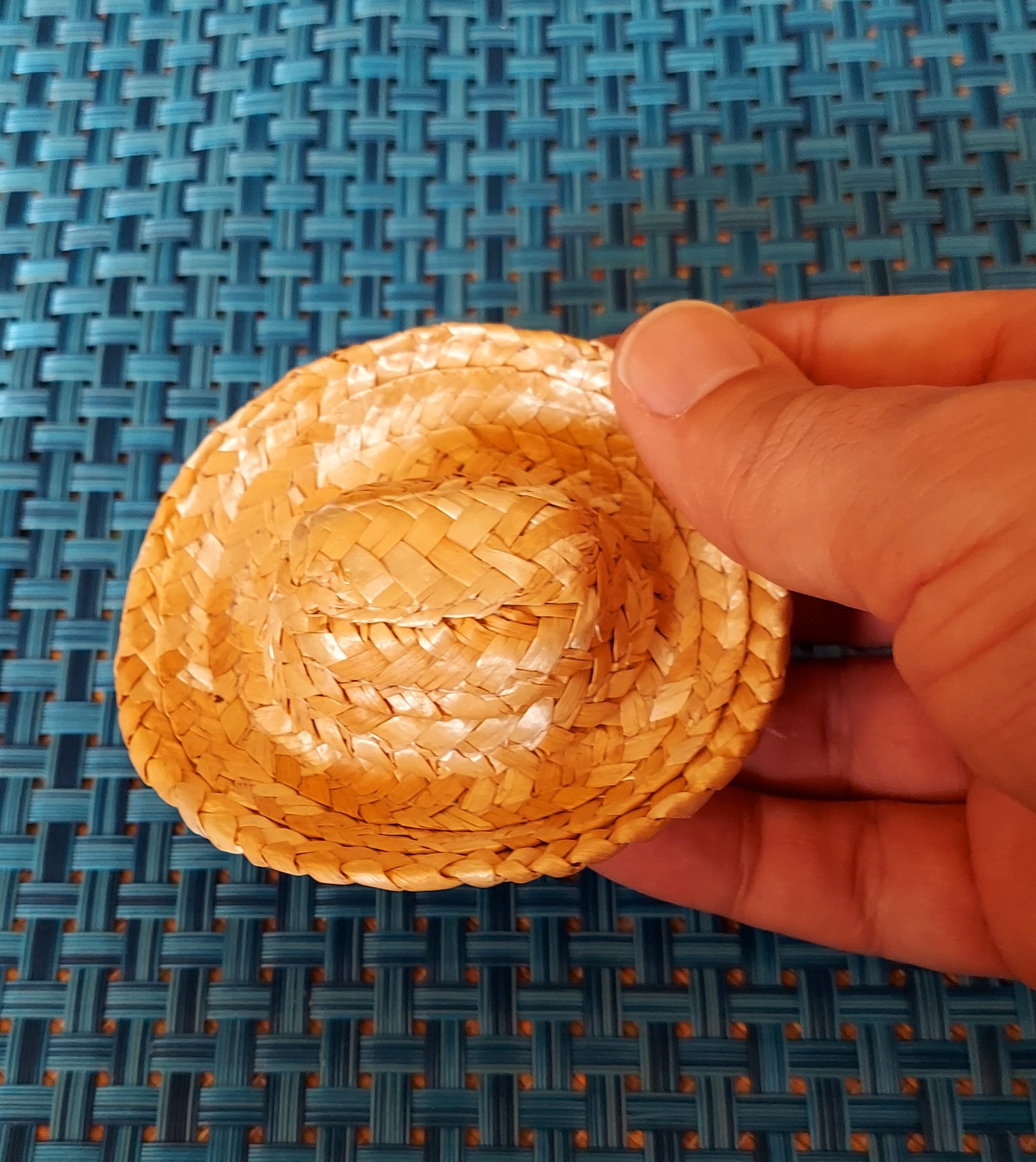 Straw Elegua Sombrero Hat for Your Warrior Orisha Eshu Elegba - Etsy