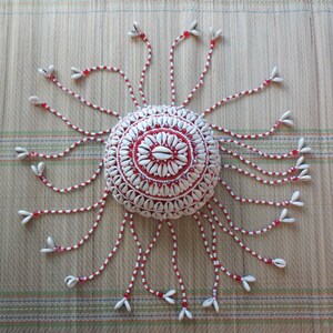 Dada Crown - Bayani Shango Sango -large Unique Hand Made - Yoruba Orisa ...