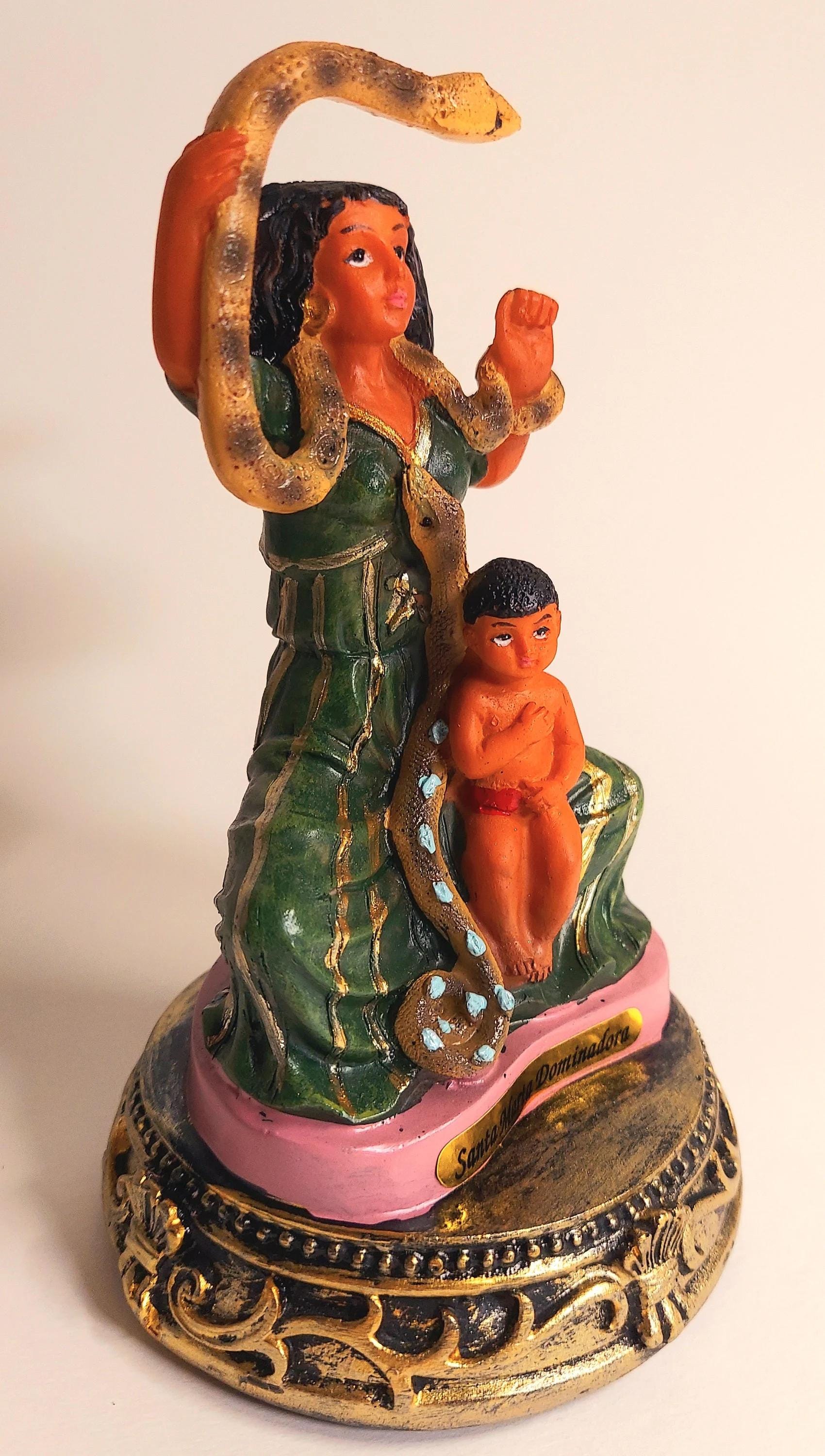 Santa Marta Dominadora 9 Inch Statue St Saint Martha Dominator Mami ...