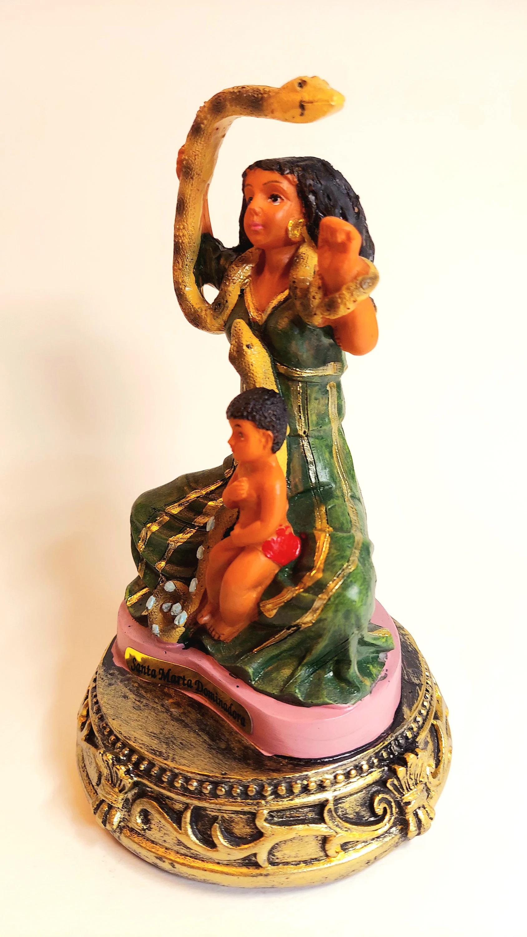 Santa Marta Dominadora 9 Inch Statue St Saint Martha Dominator Mami ...