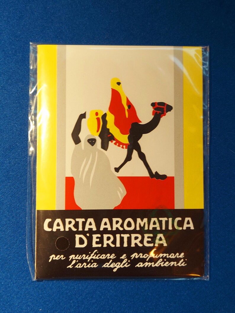 Carta Aromatica Italian Incense Paper, Handmade Incense Strips Original ...