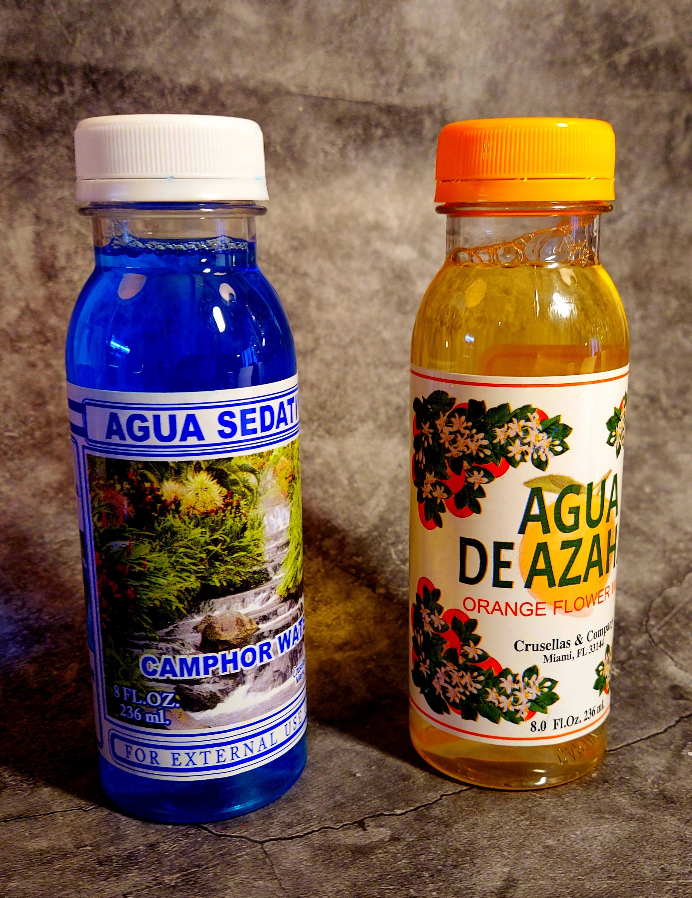 Camphor and Orange Waters Spray Spiritism, Orisha Florida Spirit Holy ...
